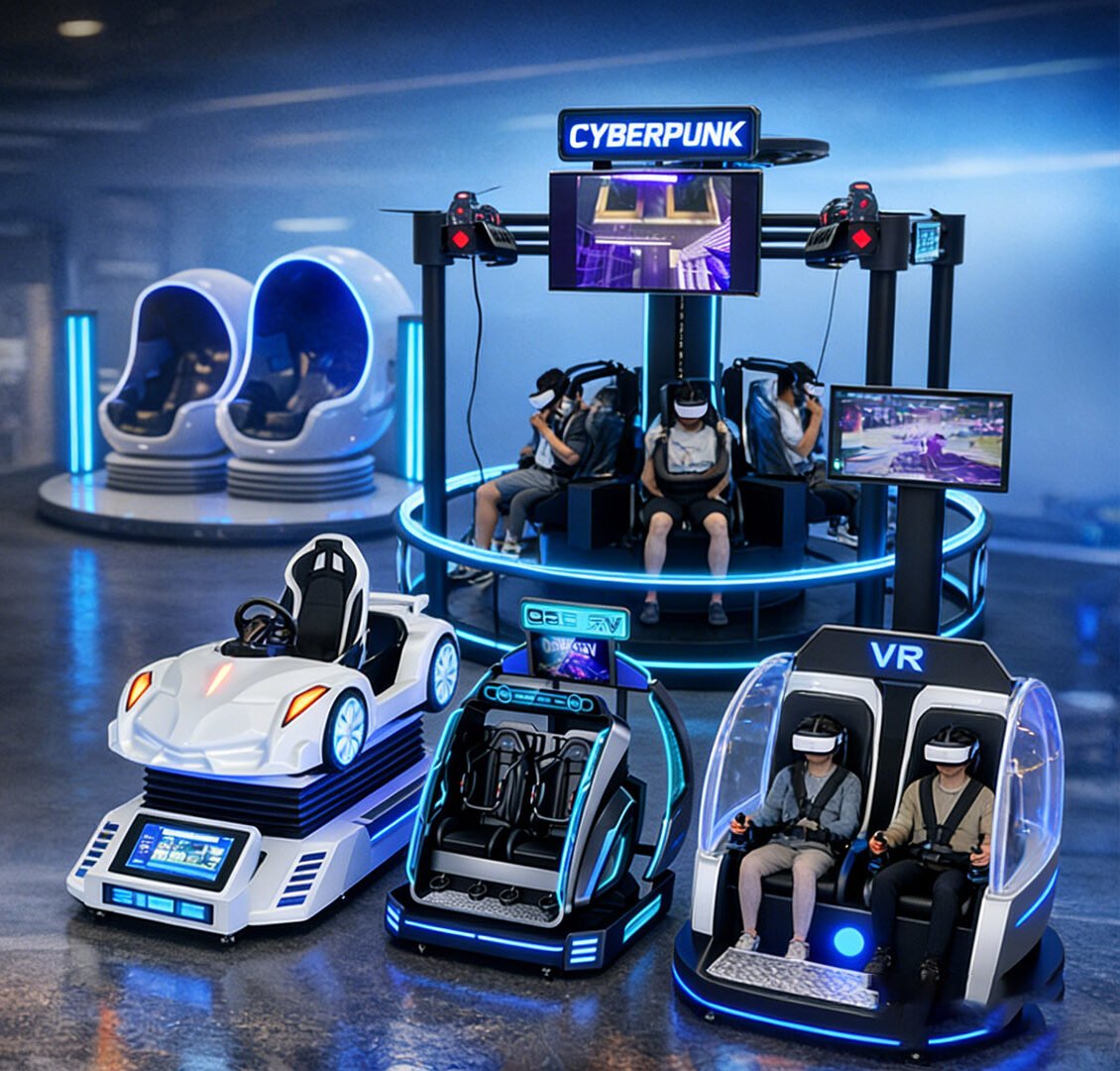 VR Arcade Machine Manufacturer | VR Simulator for Sale | AMA Amusement
